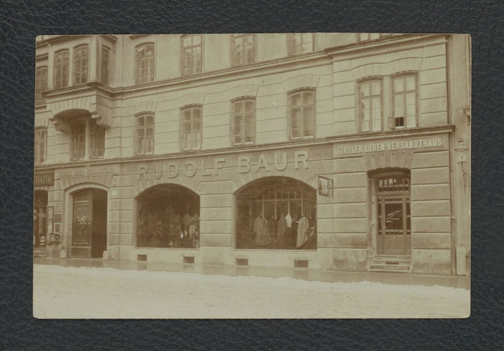 Kleidungshaus Rudolf Baur – Innsbruck erinnert sich