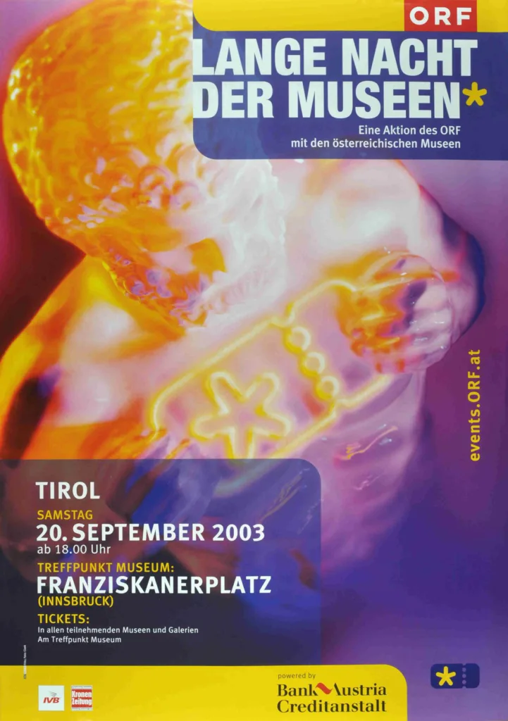 Heut‘ Abend: Lange Nacht der Museen im Stadtmuseum/Stadtarchiv Innsbruck & Museum Goldenes Dachl ...